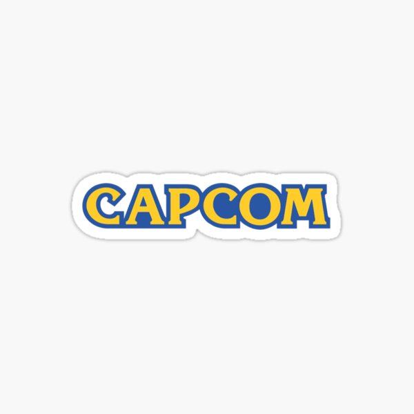 "Capcom Logo" Sticker by AndrewBarcus4 | Redbubble