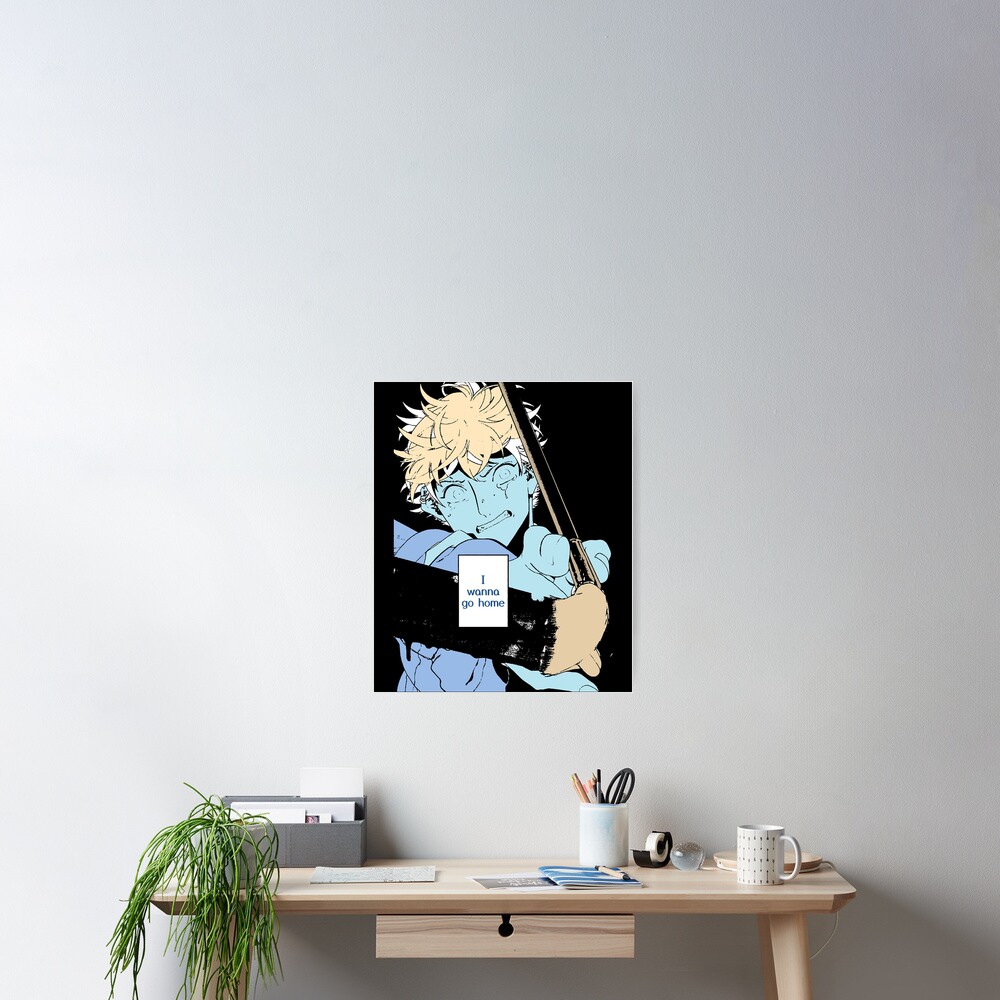 "Everyone Enjoy Life Good Vitality Blue Period Cute Pastel Color Anime ...