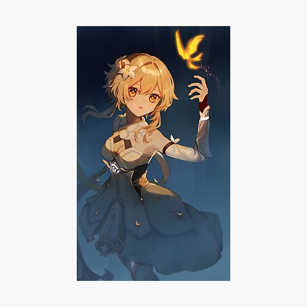 "Cute Lumine Genshin Impact" Photographic Print for Sale by ...