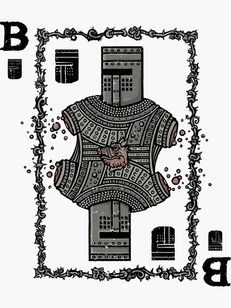 "The Black Knight " Sticker by KurtPerry4122 | Redbubble