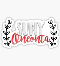 Oneonta Stickers | Redbubble