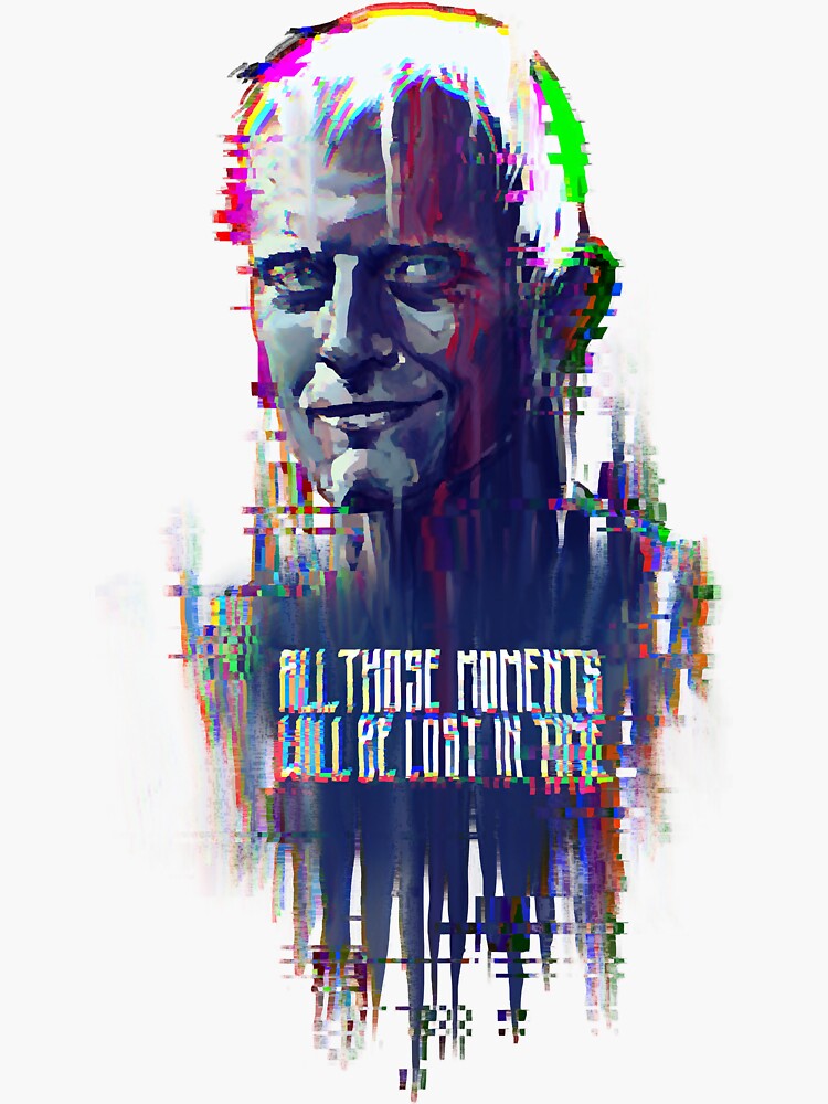 "blade runner " Sticker by PaulEstrad2597 | Redbubble