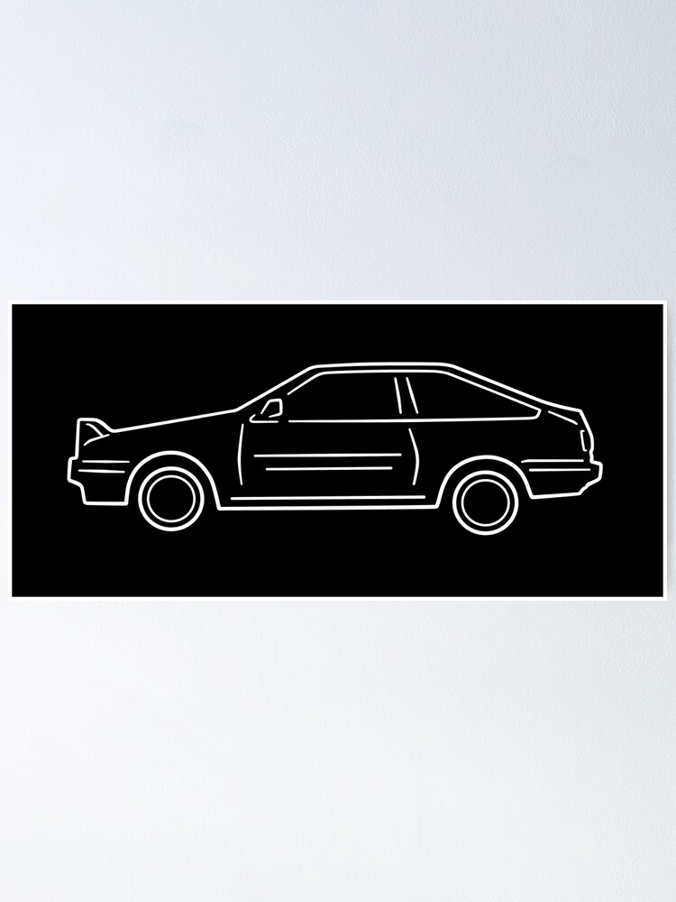 "Toyota AE86 Hachiroku" Poster for Sale by AutoClub | Redbubble