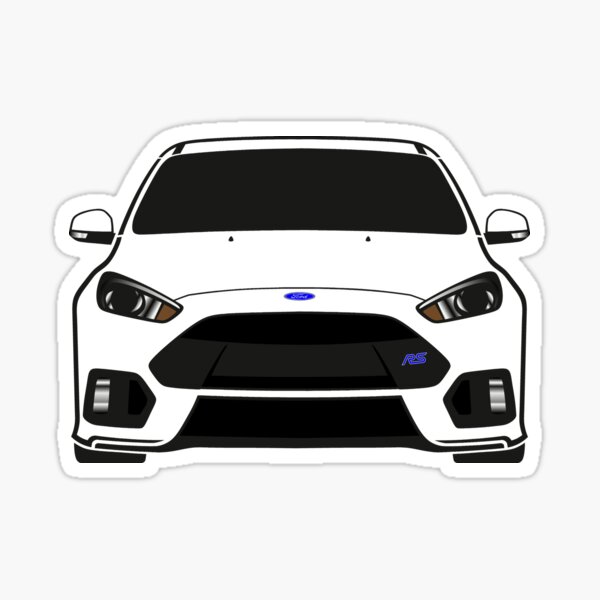 Focus Rs Stickers | Redbubble