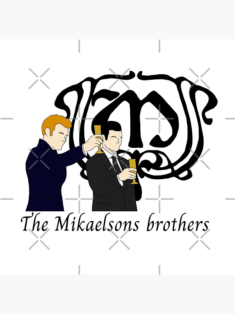 Cojín «los hermanos mikaelson klaus y elijah mikaelson el símbolo de ...