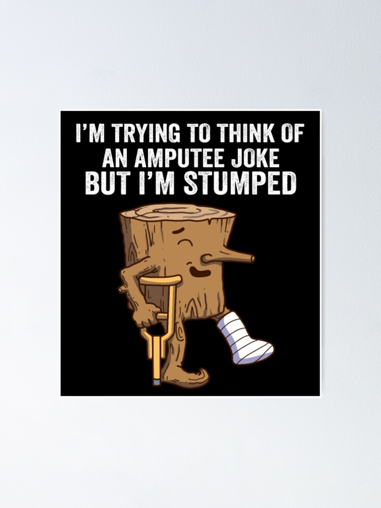 "Wheelchair amputee thinking trying" Poster for Sale by karenfleminkal ...