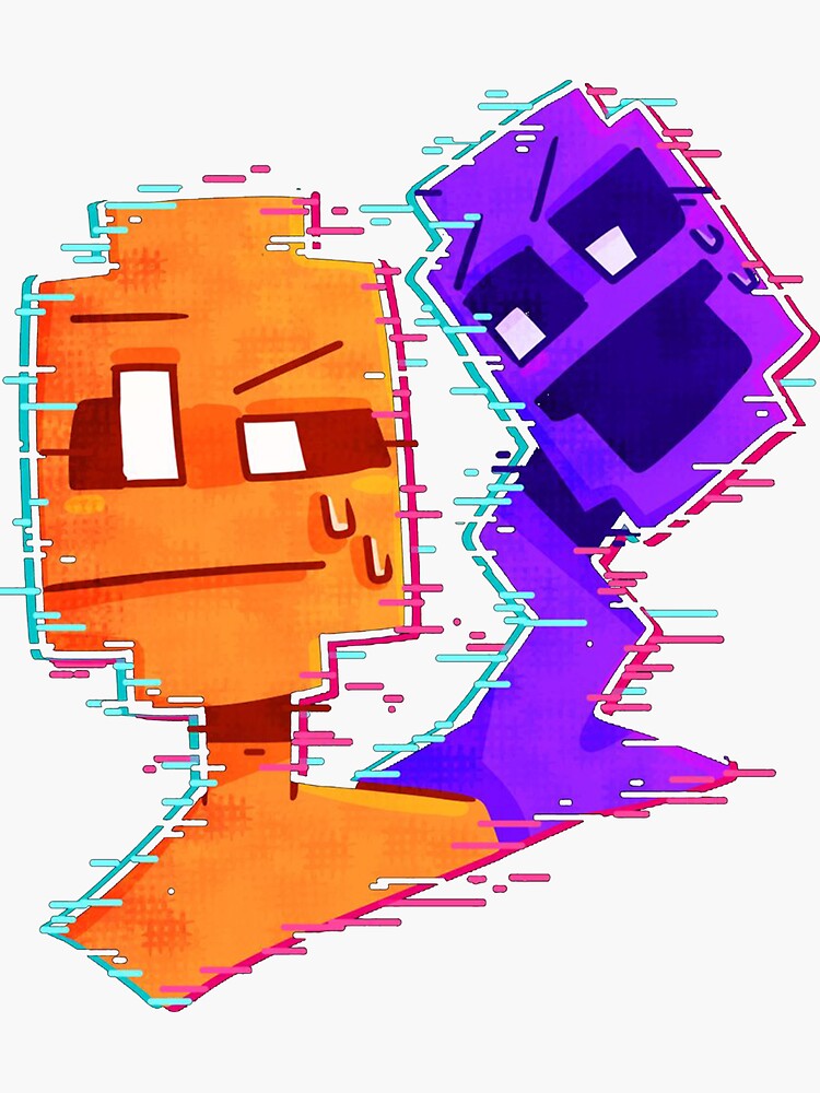 Dave Dsaf Purple Guy Sticker For Sale By Bebyl Redbubble