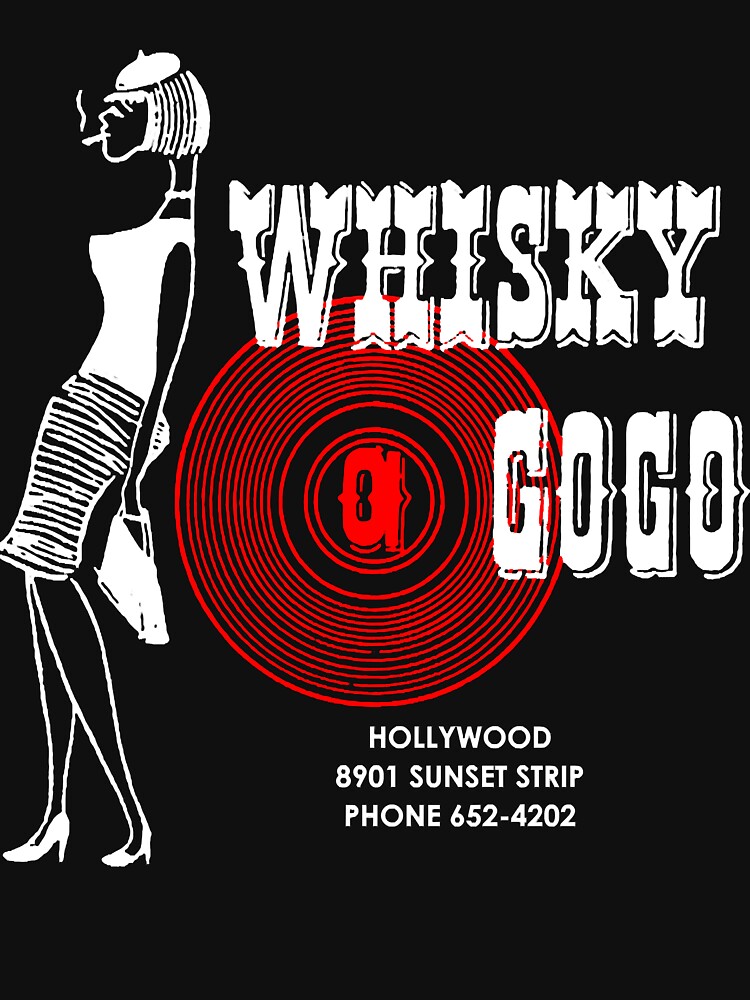 "Whisky A Go-Go Vintage Poster Restoration Digital Classic" Essential T ...