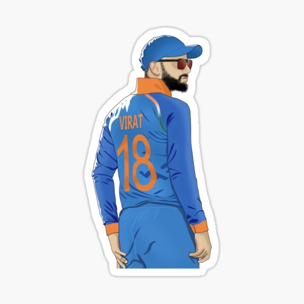 "Virat Kohli" Sticker for Sale by AyushkaAgarwal | Redbubble