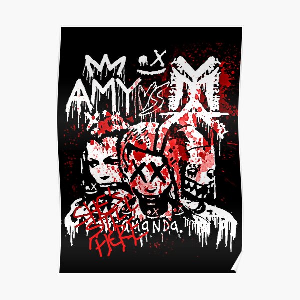 "BAD AMY ''AMY VS YMA'' (ONE YEAR AGO) " Poster by BrettPaul4762 ...