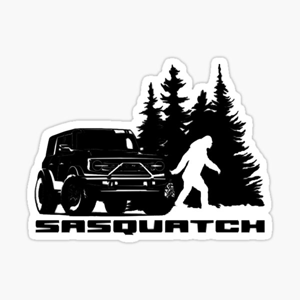 "Ford Bronco Sasquatch" Sticker for Sale by AndressIniesta | Redbubble