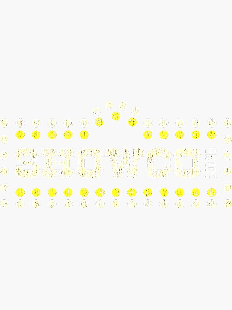 "Showco Sound 1970" Sticker by abernathyolicrr | Redbubble