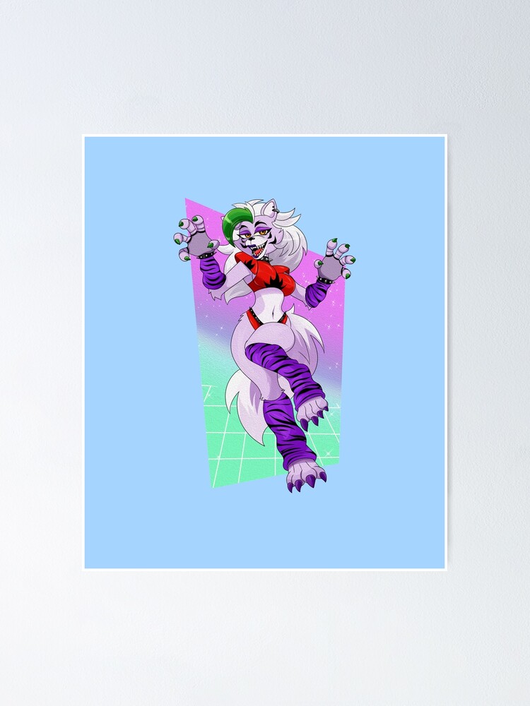 "Fnaf Roxanne wolf Clothing For Kid " Poster for Sale by kajajume ...