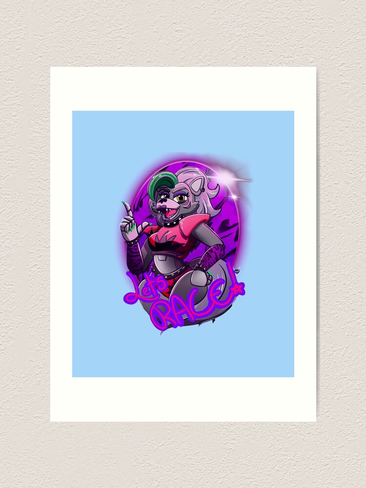 "Roxanne wolf Sticker" Art Print for Sale by kajajume | Redbubble