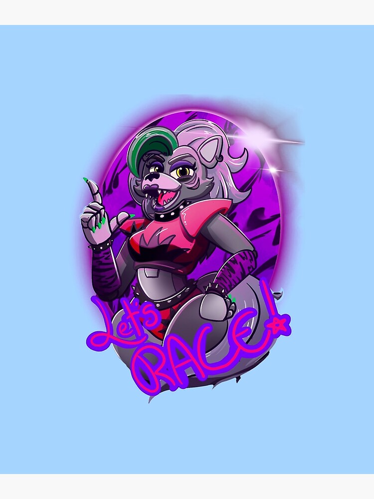 "Roxanne wolf Sticker" Art Print for Sale by kajajume | Redbubble