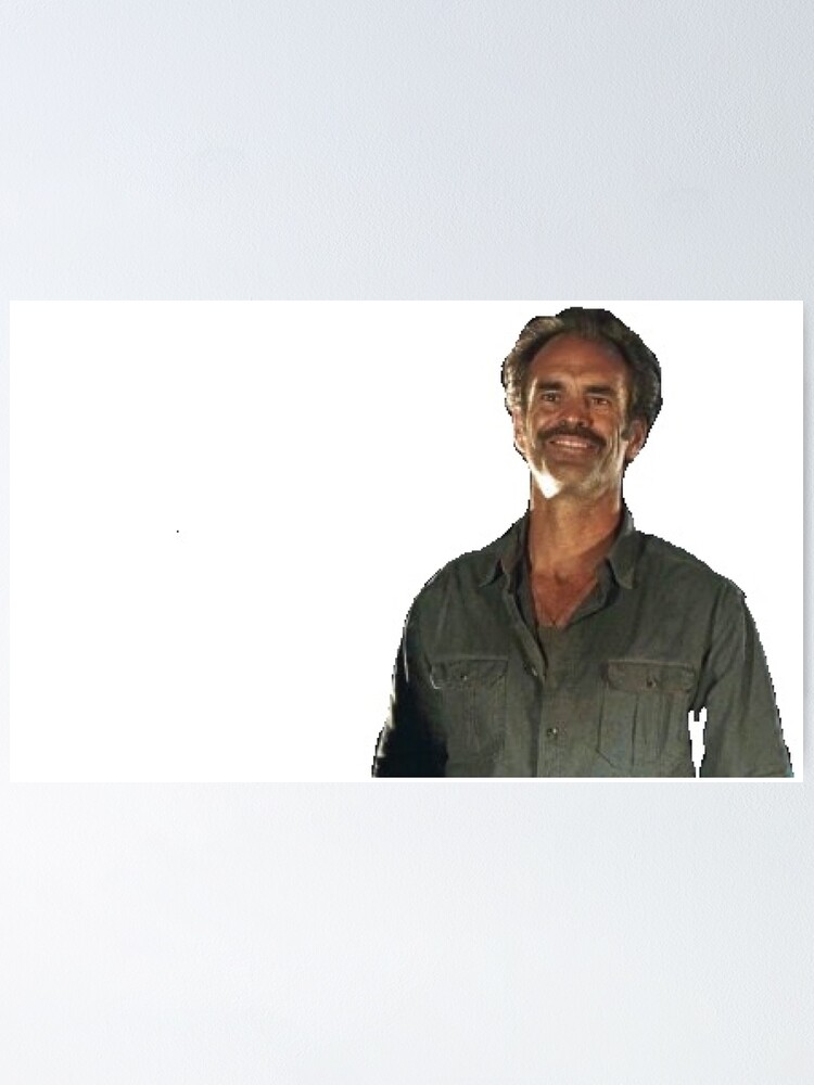 "Simon - TWD" Poster for Sale by HoldenThatcher | Redbubble