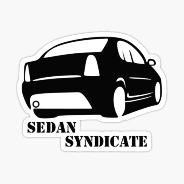 "SEDAN MAFIA" Sticker by Racingdecals | Redbubble