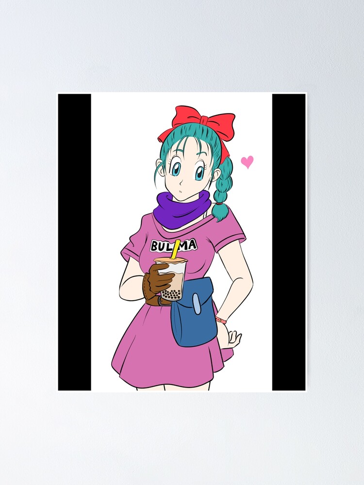 "Bulma Bubble Tea Classic ." Poster by autiorimehok | Redbubble