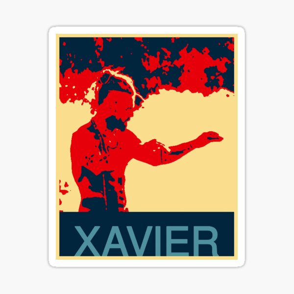 "Wonderful Xavier Rudd" Sticker by MicTraumstein | Redbubble
