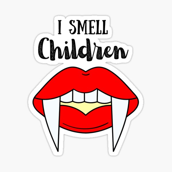 "Mens Best Halloween Boo Witch I Smell Children Cute Gifts" Sticker by ...