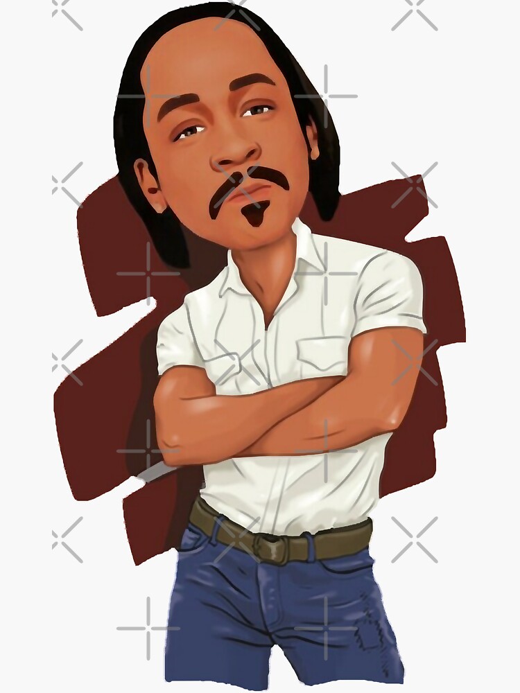 "Retro Katt Williams" Sticker for Sale by WadeSchmitt80 | Redbubble