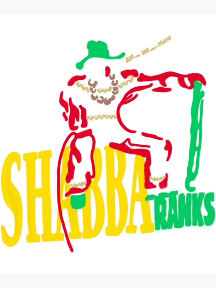 "Shabba Ranks 90s Jamaican " Poster for Sale by CrytalLittle999 | Redbubble