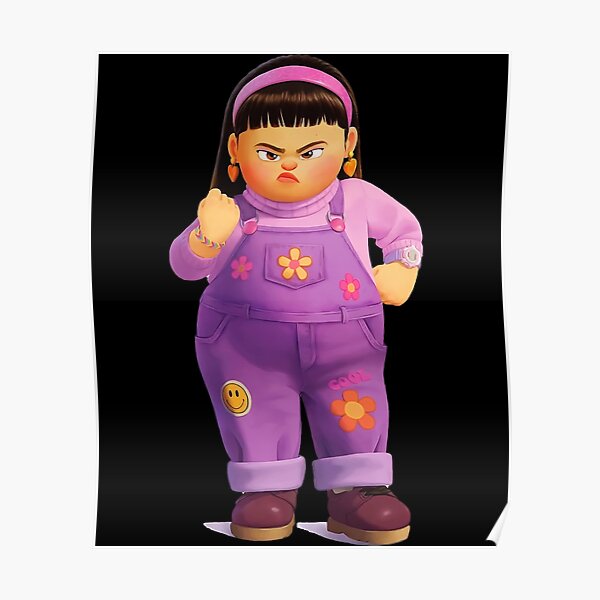 "Abby Turning Red Abby Turning Red" Poster by OliveWilkinson | Redbubble