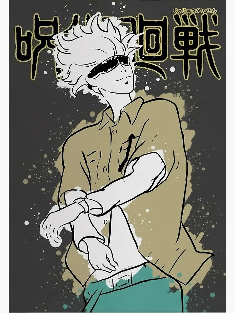 "Jujutsu Kaisen Satoru Gojo Poster " Art Print for Sale by Capadoccia ...