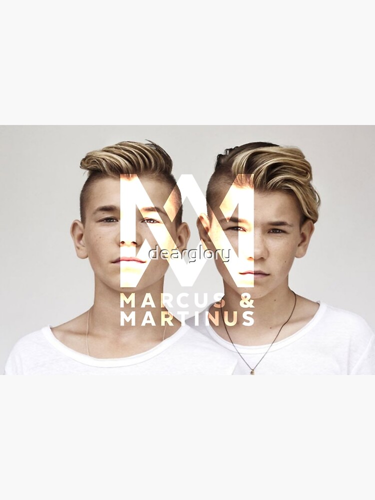 "Marcus Martinus face logo" Poster for Sale by dearglory | Redbubble