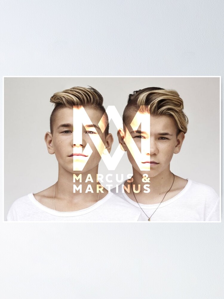 "Marcus Martinus face logo" Poster for Sale by dearglory | Redbubble