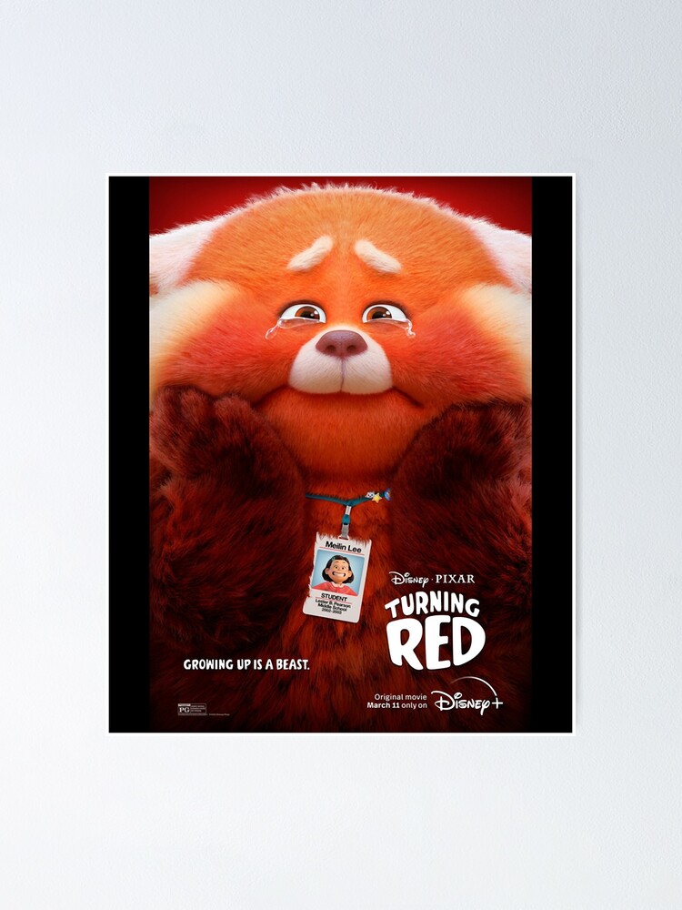 "Panda Mei Sad" Poster for Sale by OliveWilkinson | Redbubble