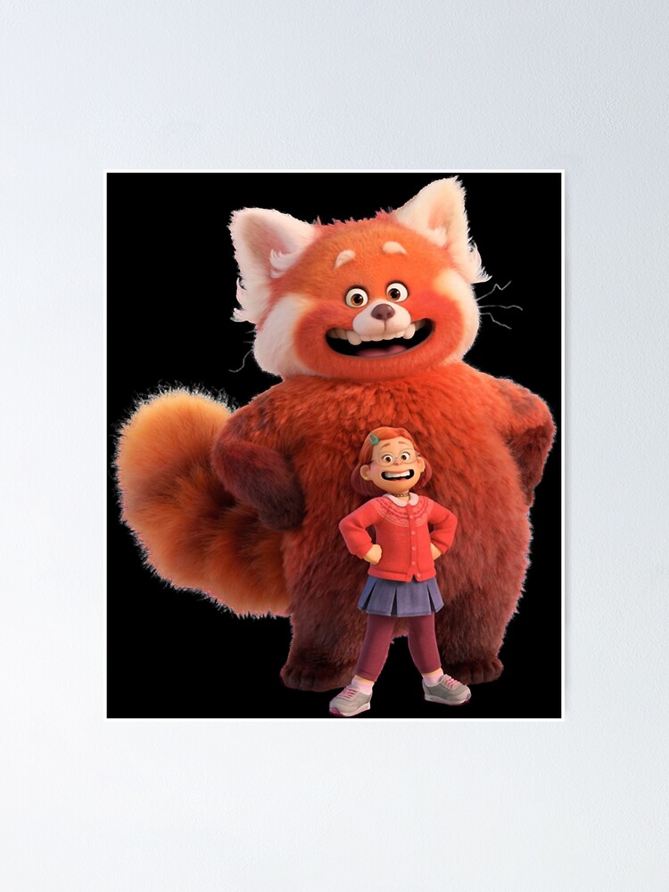 "Turning Red - Mei Lee As Panda" Poster for Sale by OliveWilkinson ...