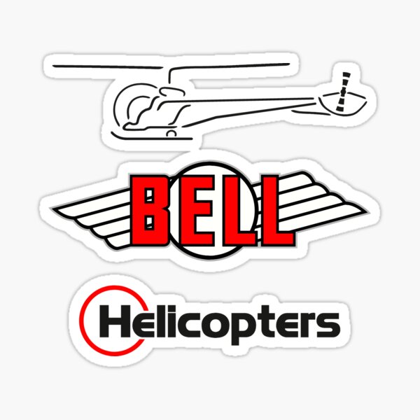 Bell Helicopter Stickers | Redbubble