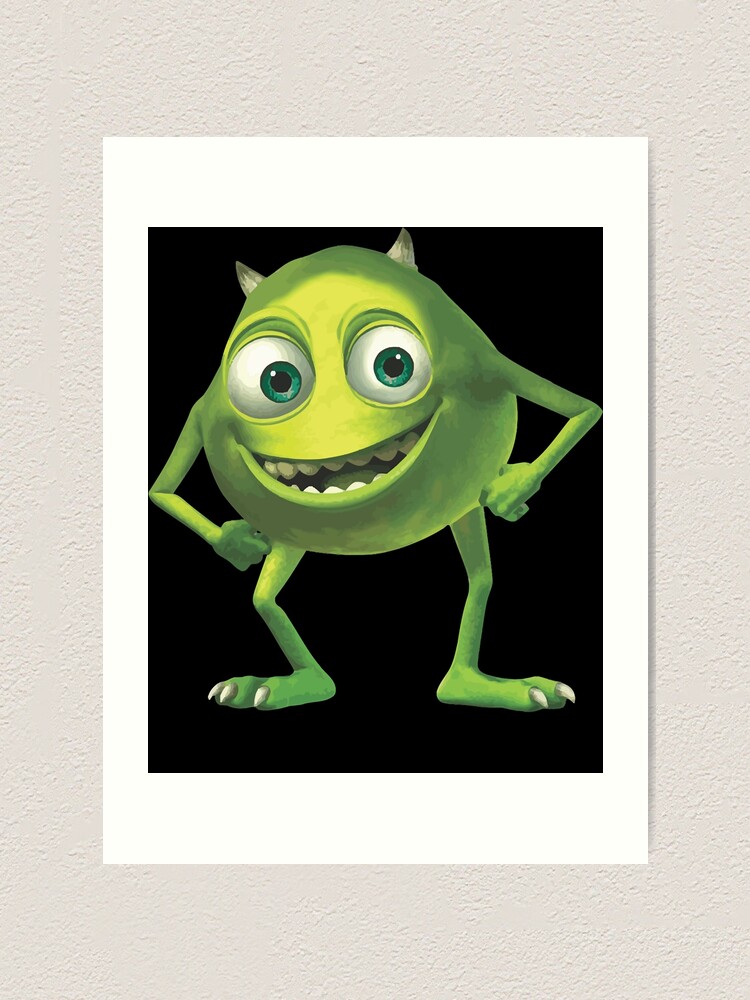 "wazowski meme" Art Print for Sale by gabriellalind | Redbubble