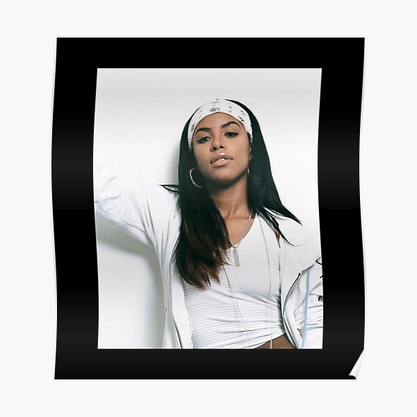 "Aaliyah" Poster for Sale by Disshops | Redbubble
