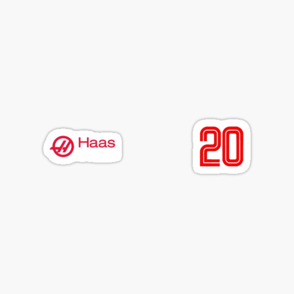"Haas F1 Team, Kevin Magnussen, Haas F1 Team 2022" Sticker for Sale by ...