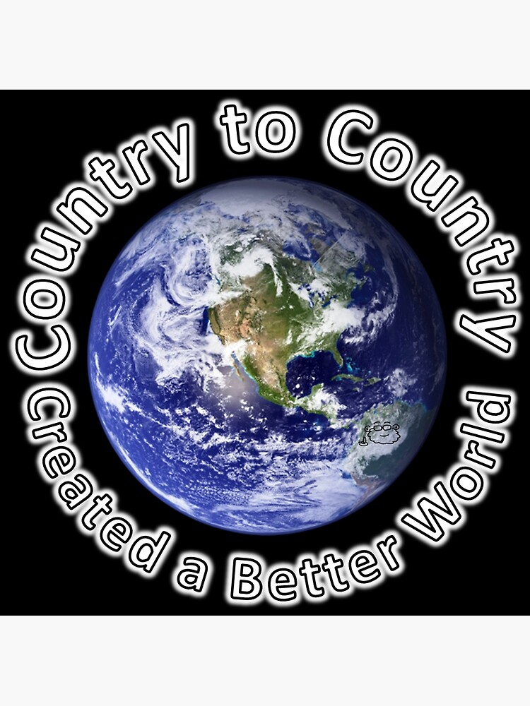 "C2C - Country to Country" Poster by Kedai-RAHMAT | Redbubble