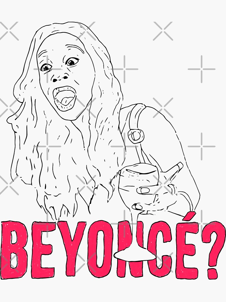 "iconic HBIC quote" Sticker for Sale by cervaantes | Redbubble