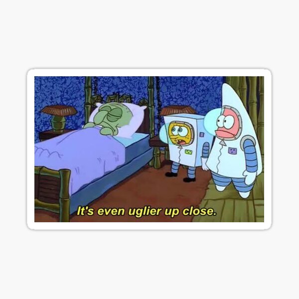 "SpongeBob Collection" Sticker for Sale by zeyneppcevikk | Redbubble