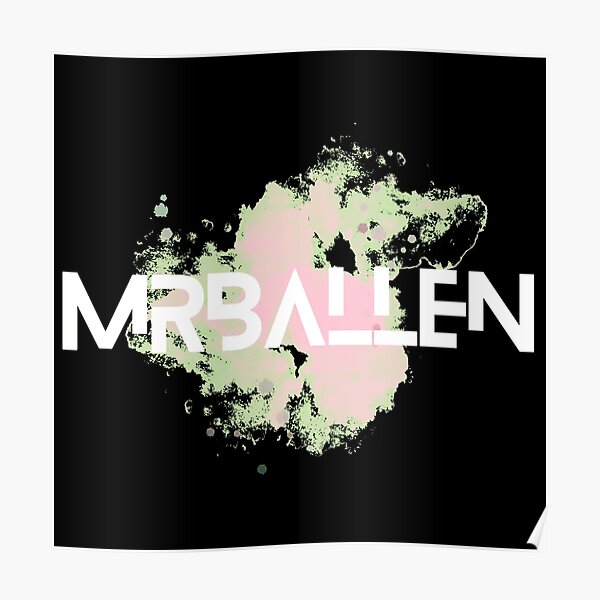 "Mrballen" Poster for Sale by FStoreW | Redbubble