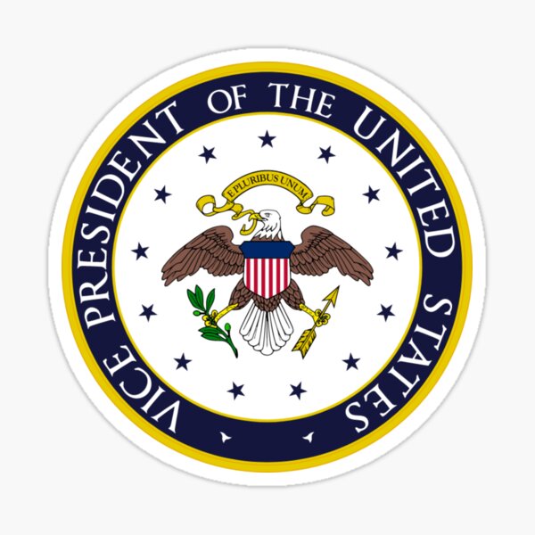 "Vice President of the United States Official Seal" Sticker by ...