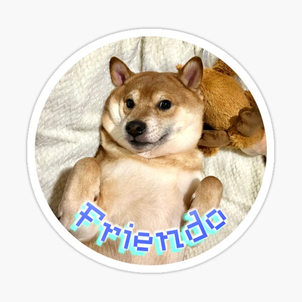 "Friendo Fox Sticker" Sticker by ffoxxmmcclloudd | Redbubble