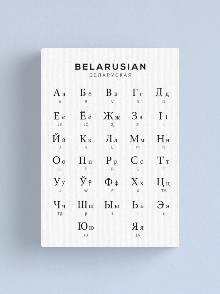 Belarusian Alphabet