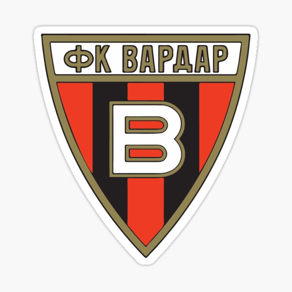 "FC Vardar emblem from 1970" Sticker by balkanio | Redbubble