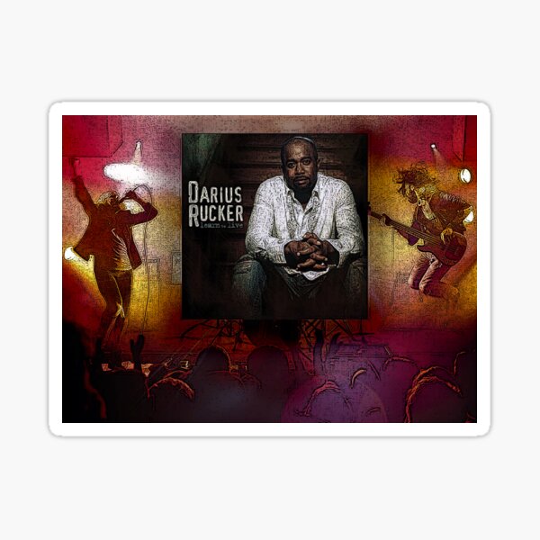 "Buy Alright Darius Rucker Micro" Sticker by sibby88 | Redbubble