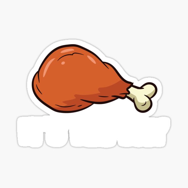 "Turkey - IT'S LEG DAY" Sticker by Mohja-Design | Redbubble
