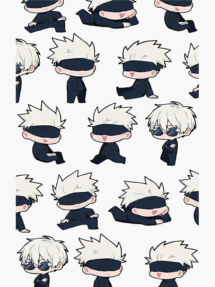 "Gojo-mini" Sticker by Nanime-Kan | Redbubble