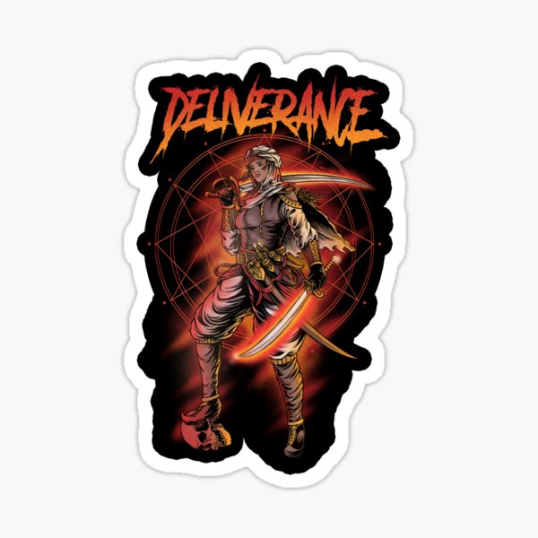 "Deliverance Woman Warrior Sticker" Sticker by TrainedBoss | Redbubble