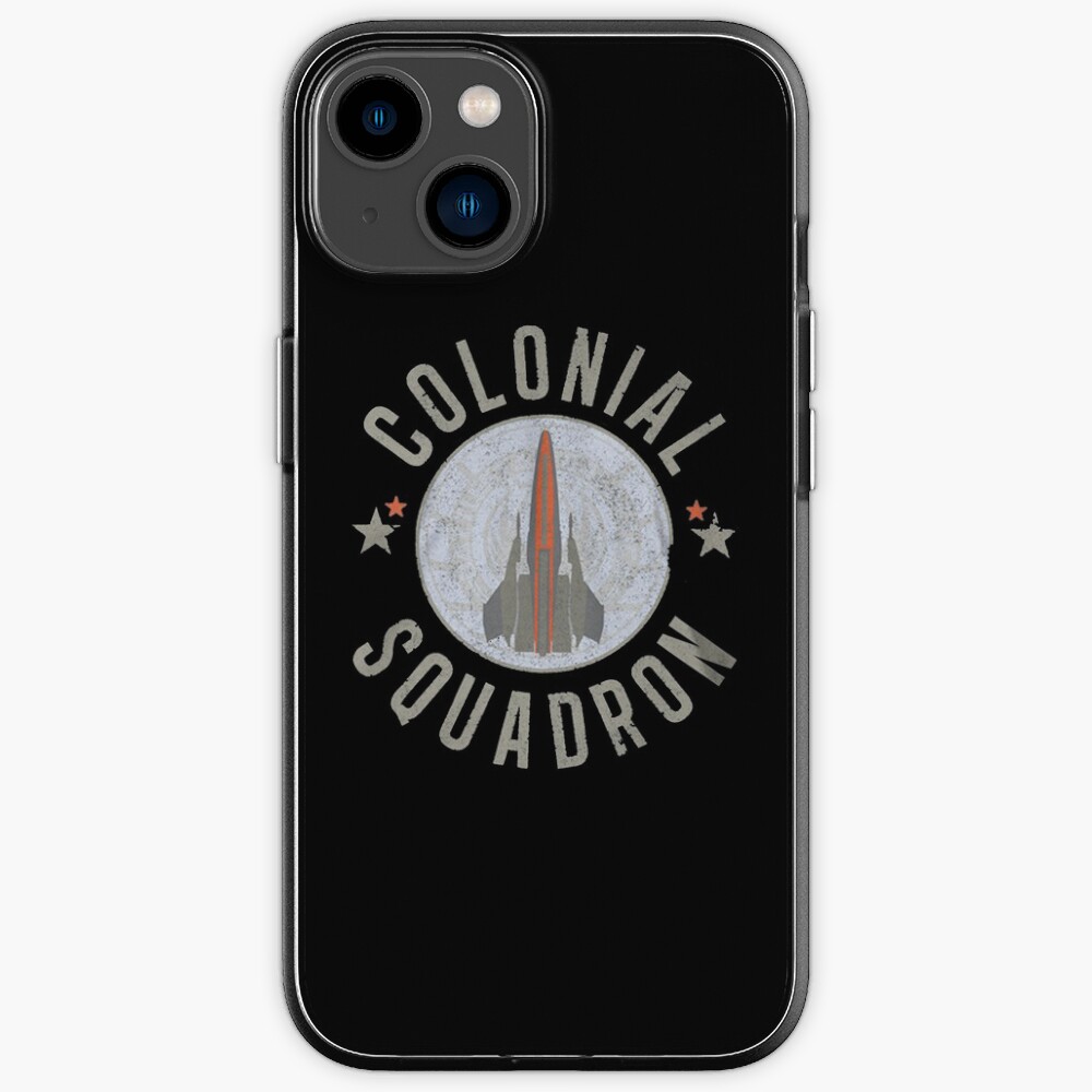 "Battlestar Galactica Colonial Squadron classic TV" iPhone Case for ...