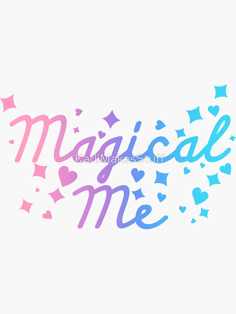 "Magical Me Typography | Nonbinary Gender Nonconforming Kawaii ...